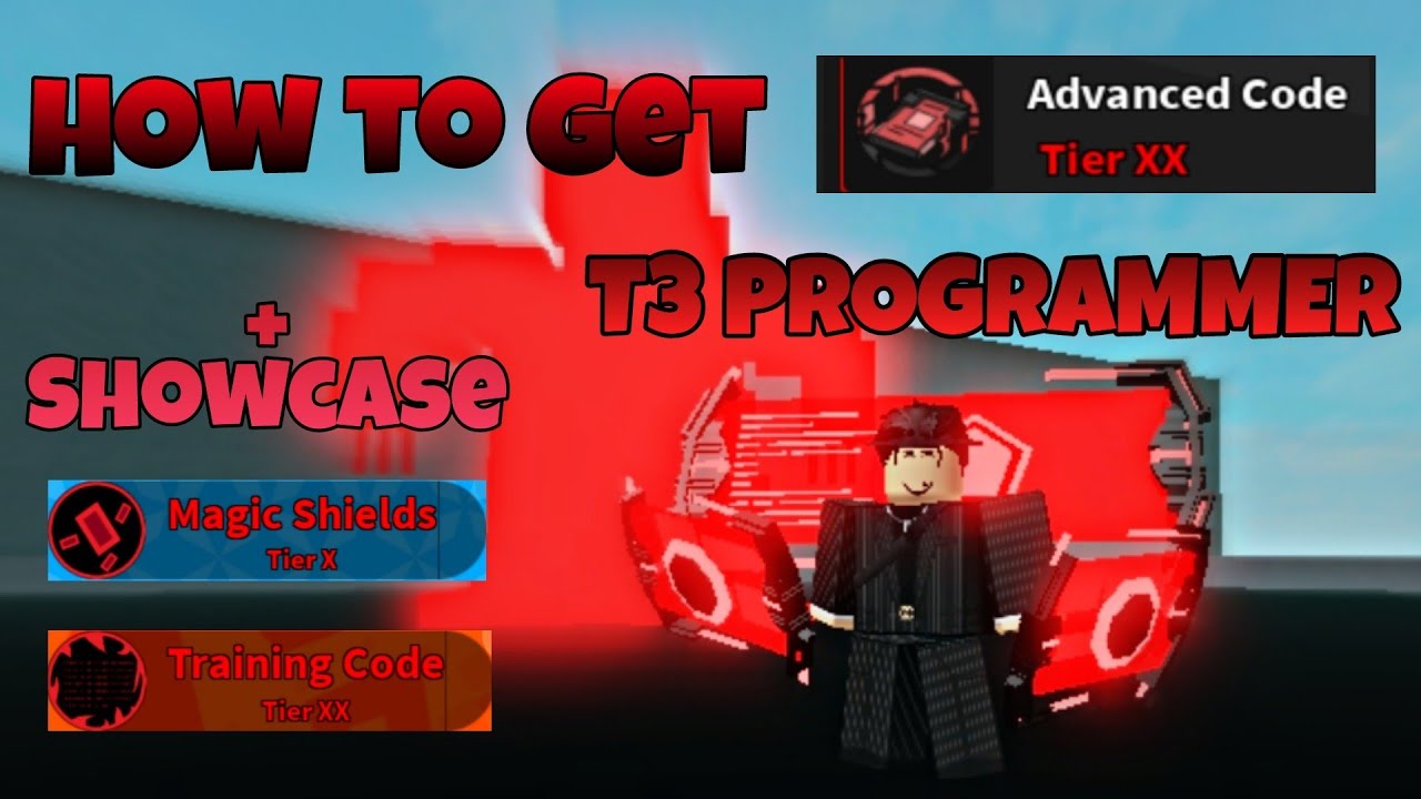 HOW TO GET T3 PROGRAMMER + SHOWCASE in Critical Legends [Roblox] - YouTube