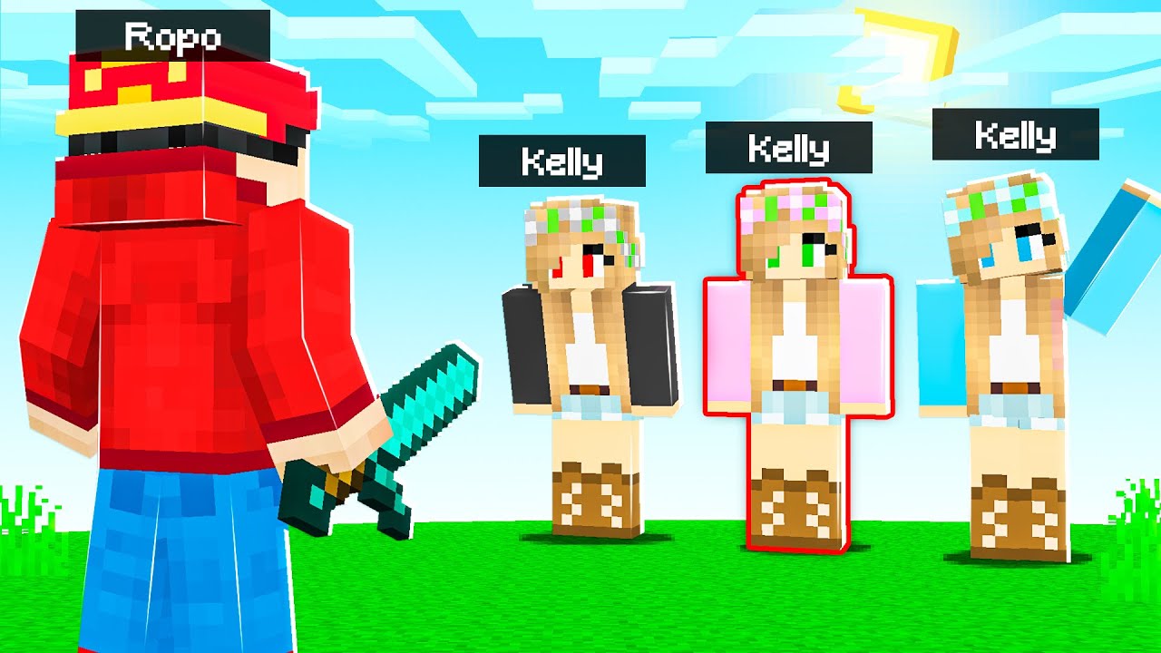 Minecraft GUESS WHO... Who is The REAL LITTLE KELLY? - YouTube