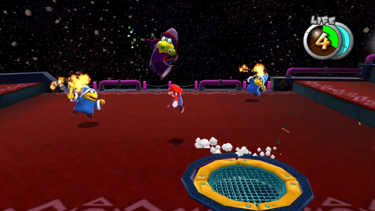 Kamella's Airship Attack - Super Mario Galaxy Walkthrough - YouTube