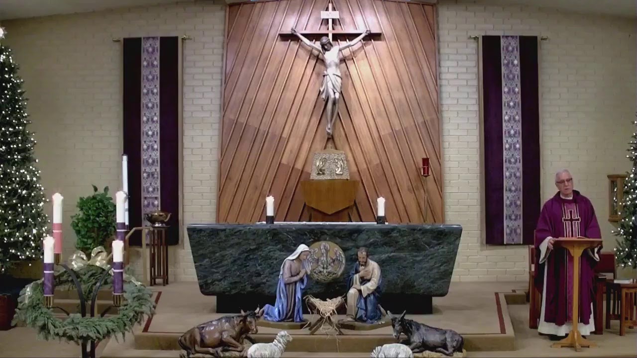 December 23, 2020 Daily Mass with Fr. Michael Pontarelli OSM - YouTube