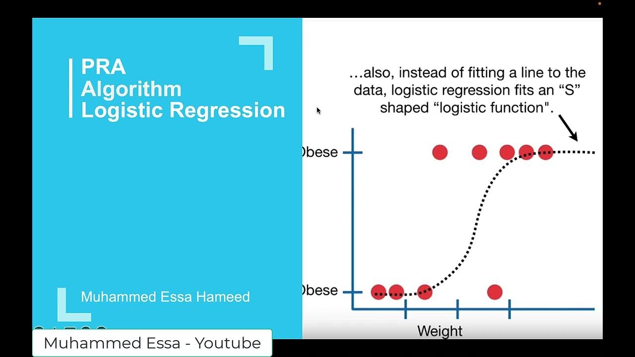 12 - Logistic Regression - Theory & implementation - YouTube