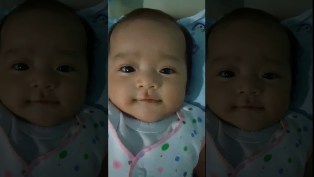 viral..!! Bayi lucu ketawa-ketawa, ngomong sendiri - YouTube