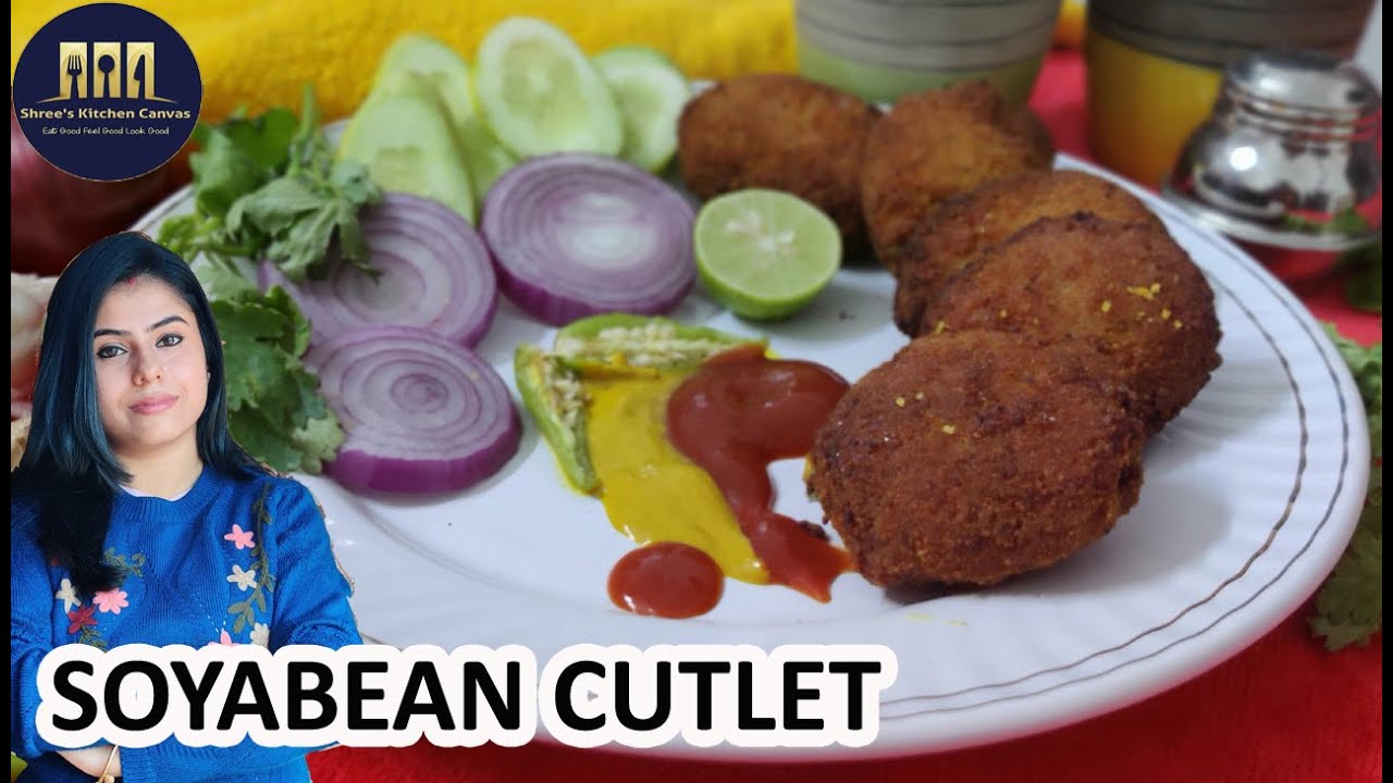 কম সময়ে ঘরে বানান মুচমুচে সয়াবিন কাটলেট। Crispy Soybean Cutlet Recipe ...