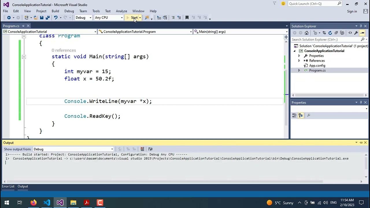 2 DataType Variables Const Input Comment - YouTube