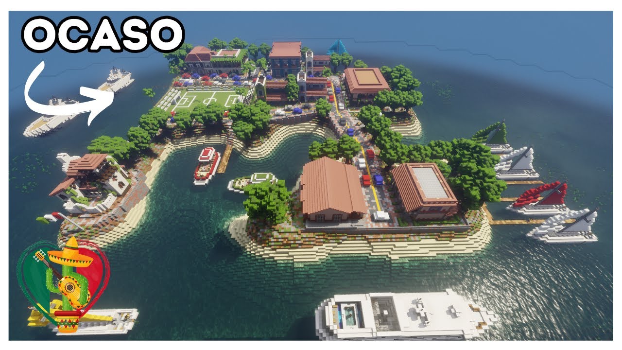 Building A Mexican City In Minecraft! - YouTube