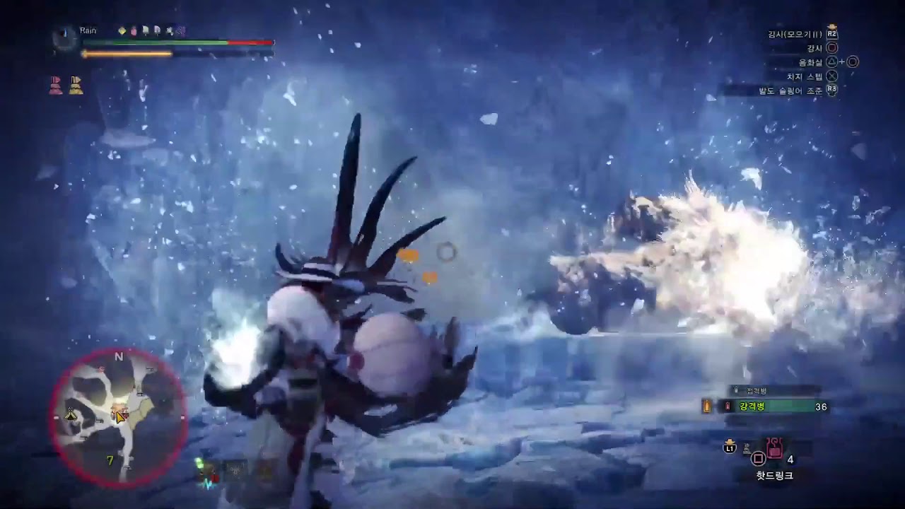 MHW - 격앙 라잔 활 3:56-Furious rajang bow - YouTube