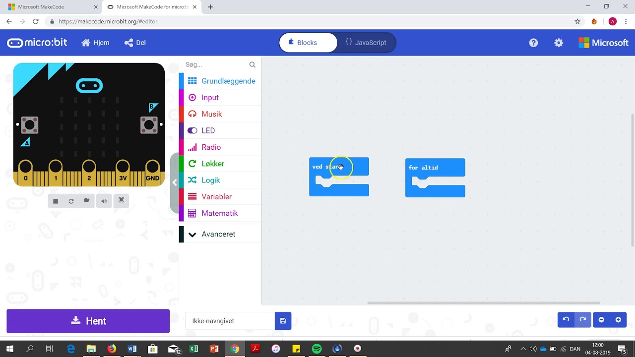 Introduktion til Makecode - YouTube