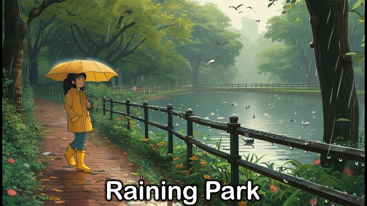 Relaxing Music - Raining Park | Música relajante - Raining Park - YouTube