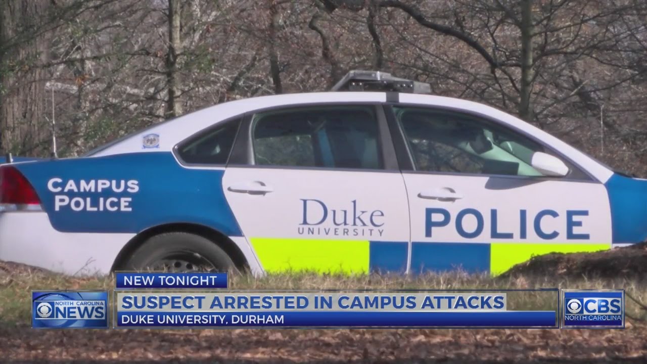 Durham police arrest man in robberies, sexual assault at Duke - YouTube