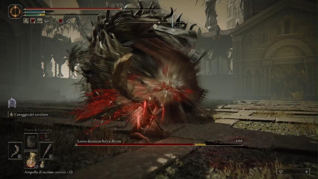 ELDEN RING - Boss-fight - Divine Beast Dancing Lion and a foolish ...