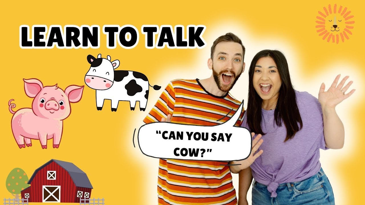 Learn To Talk - Animals - Low Stimulation Learning Video - YouTube