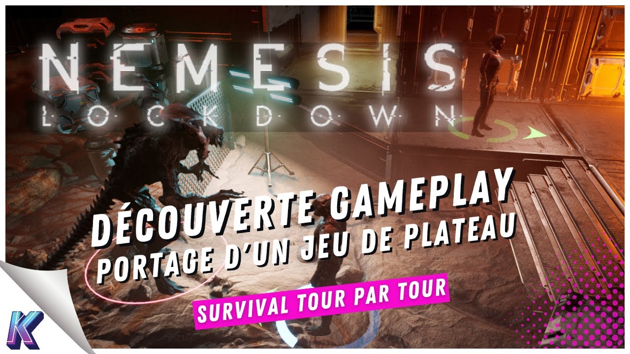 NEMESIS LOCKDOWN | Un nouveau jeu COOP d'horreur / survie au tour par tour HYPER COMPLET ! - YouTube