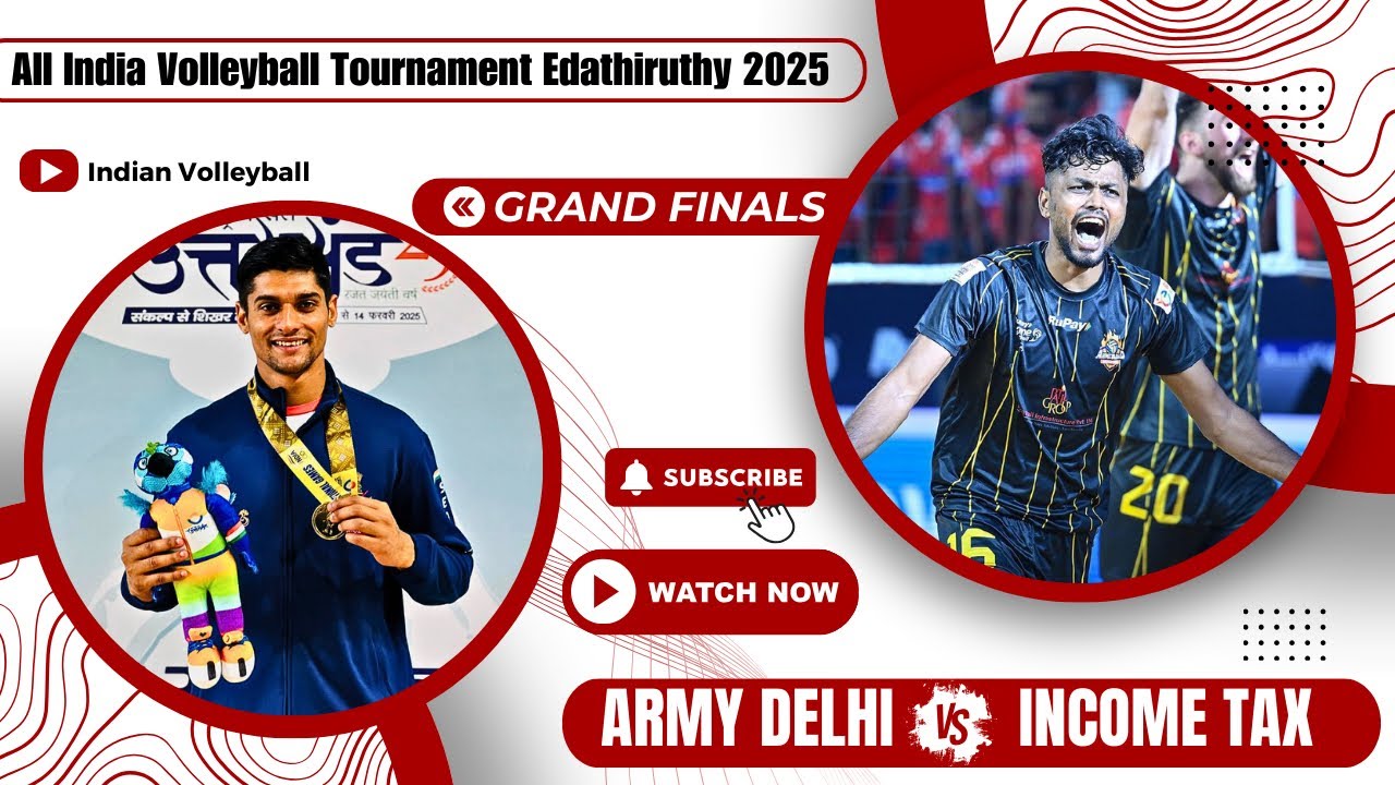 Grand Finals 🔥 Incometax Vs Army Delhi | HD Live | Edathiruthy All ...