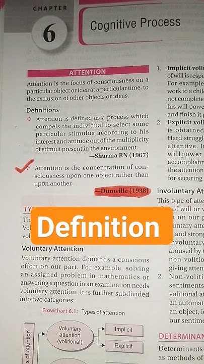 #definition of attention psychology | Type of attention psychology | # ...