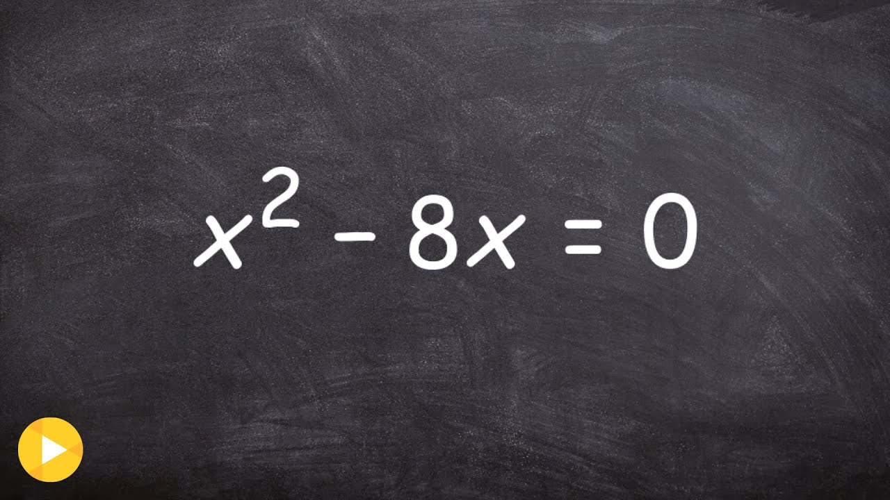 How To Factor A Quadratic Equation When C 0 Free Math Help Online