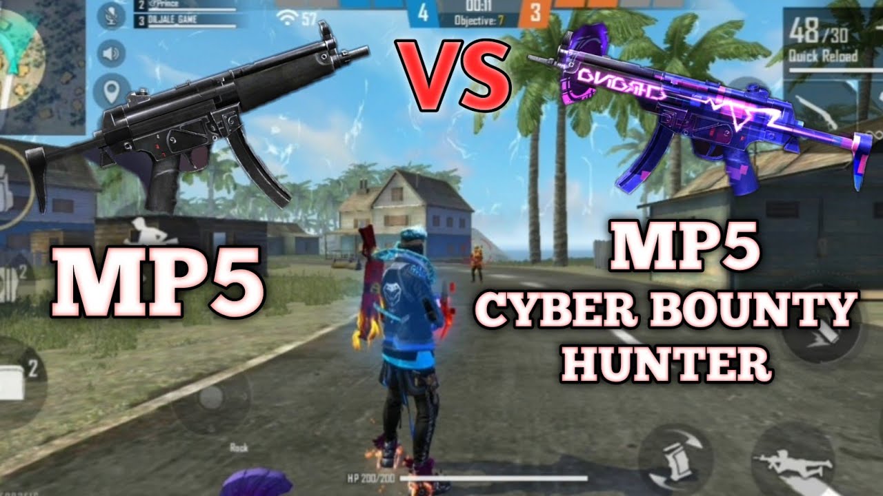 MP5 Vs MP5 CYBER BOUNTY HUNTER - YouTube