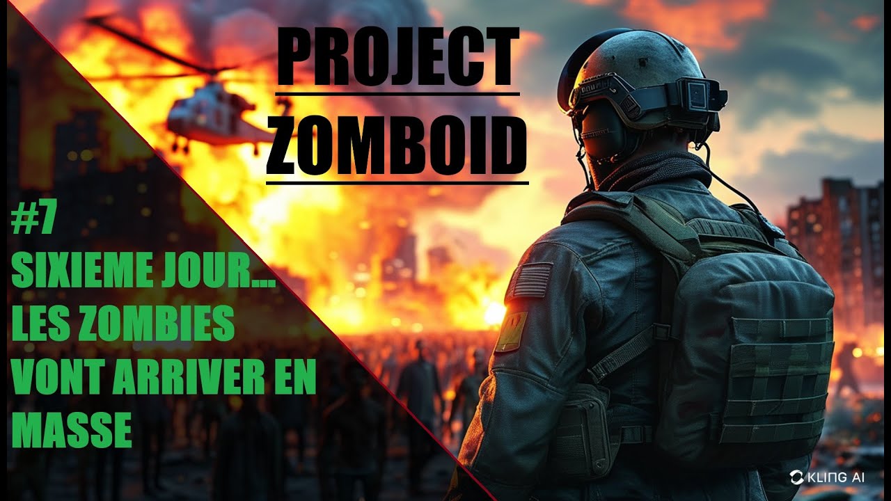 Project Zomboid - B42 - S7 #7 - Sixième jour...Les zombies vont arriver ...