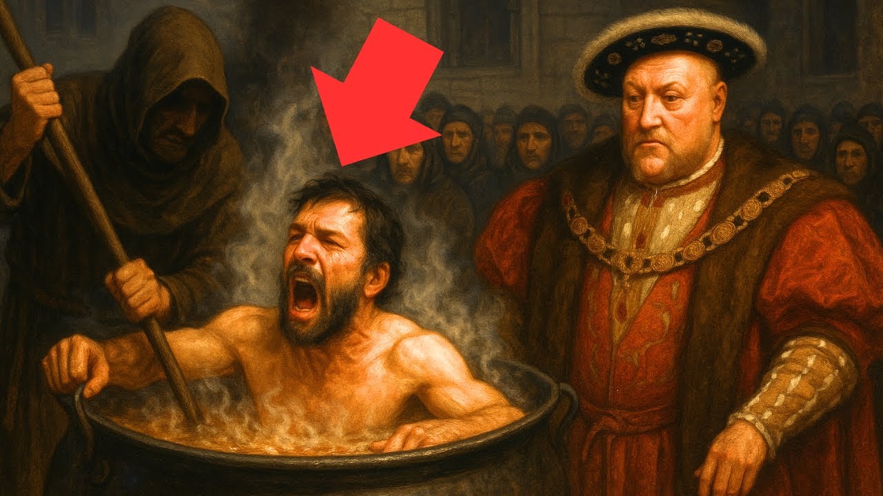 The Boiling Alive Execution Of King Henry VIII's Cook - YouTube