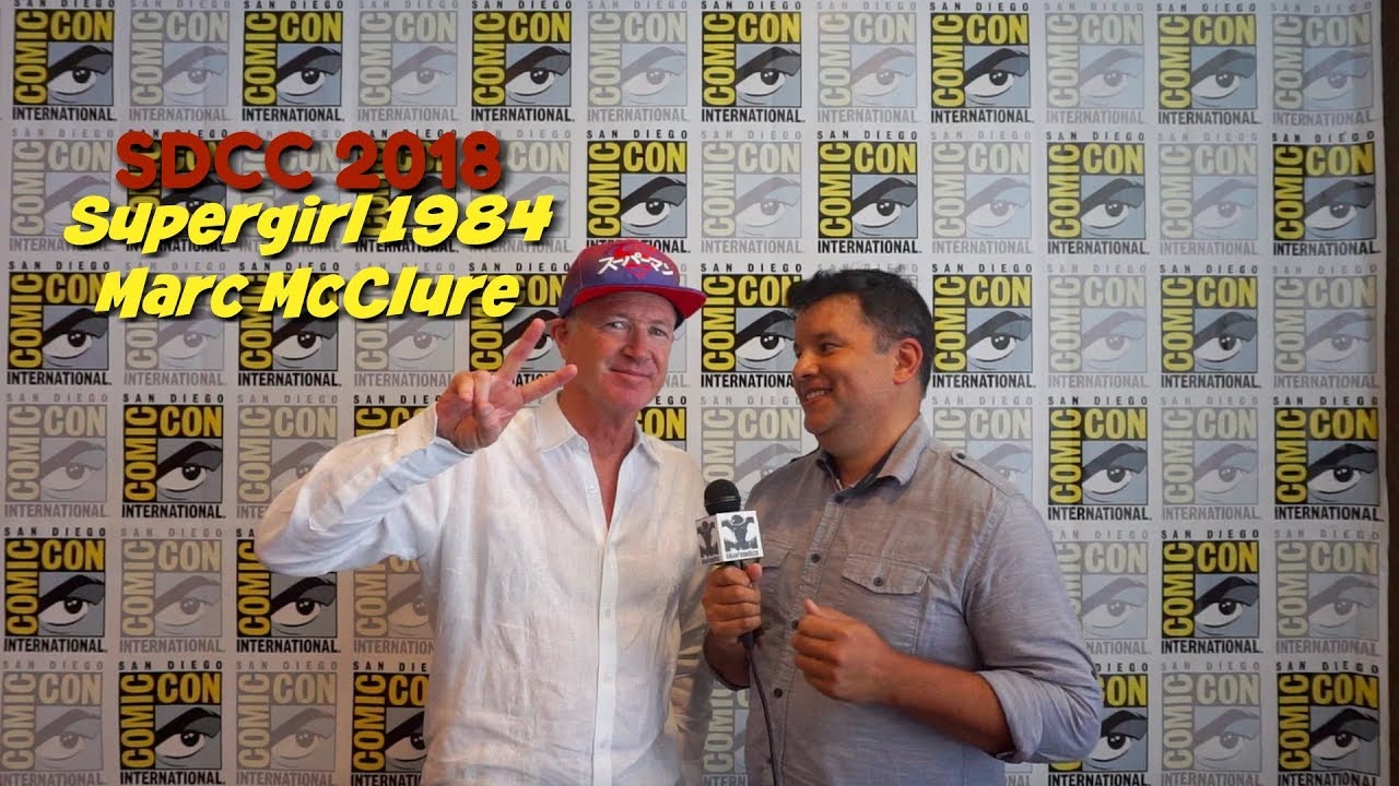 SDCC 2018: Marc McClure - Jimmy Olsen Supergirl 1984 - YouTube