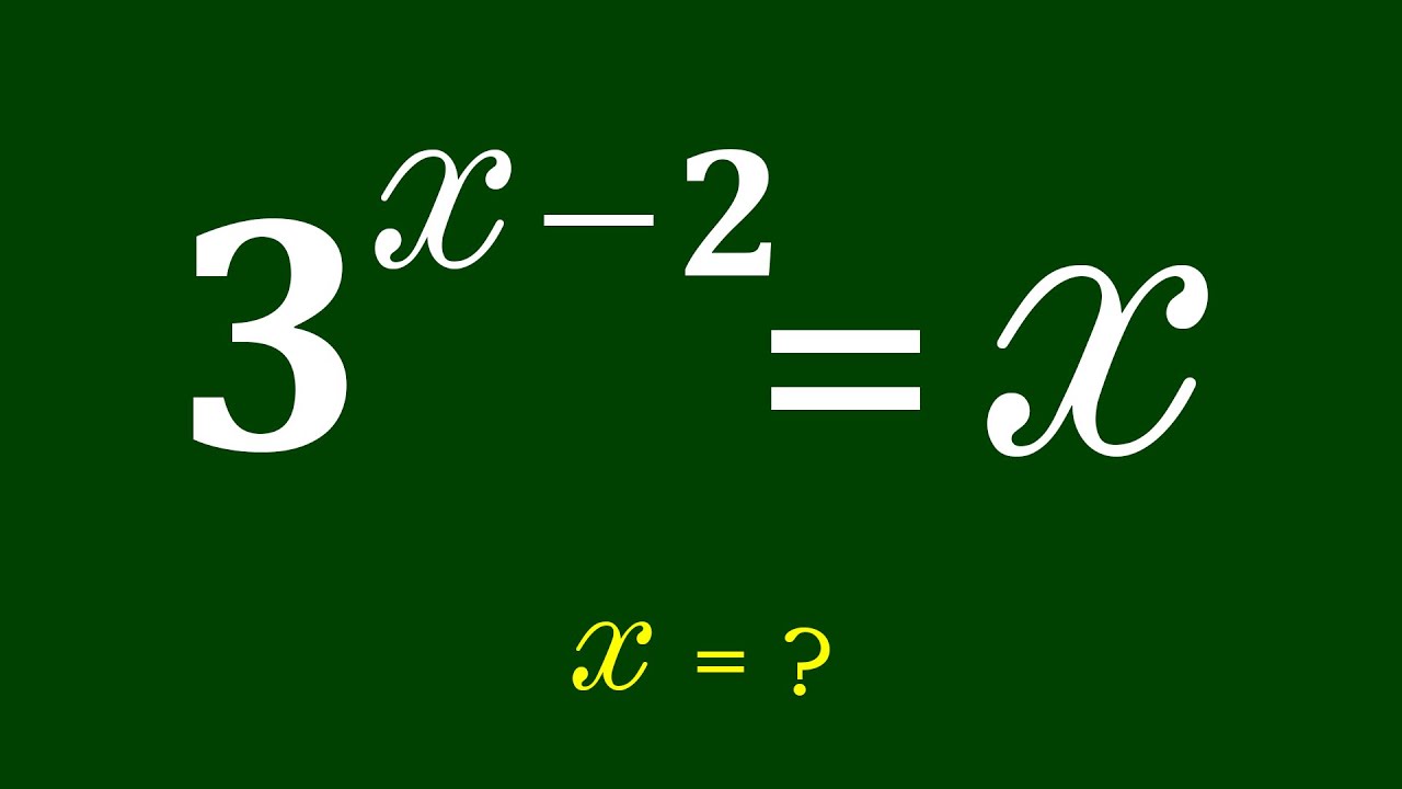 A Nice Algebra Problem | Math Olympiad | How to find out x=? - YouTube