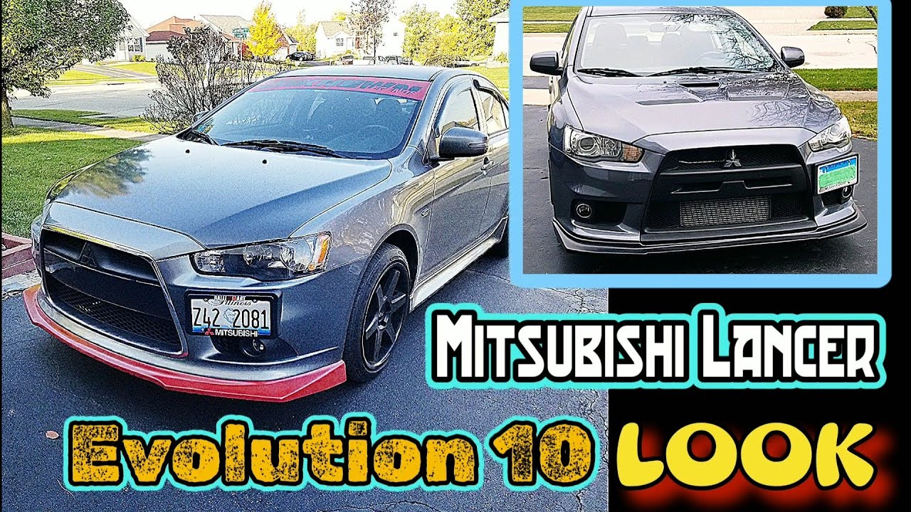 2015 Mitsubishi Lancer / Evolution 10 LOOK ALIKE - YouTube
