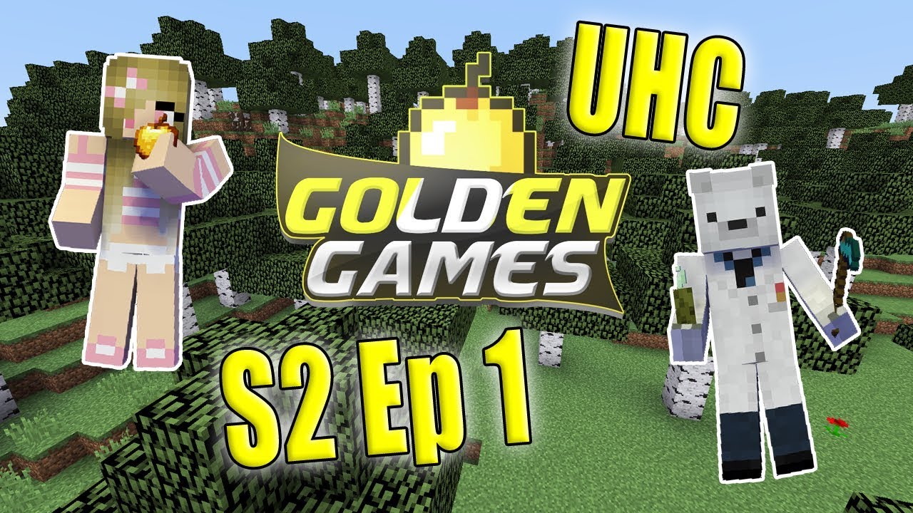Minecraft UHC Ep1 | Golden Games Competition | with Wild_one - YouTube