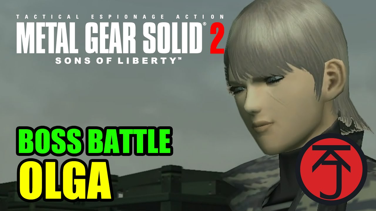 Metal Gear Solid 2 - BOSS BATTLE: SNAKE VS OLGA - YouTube
