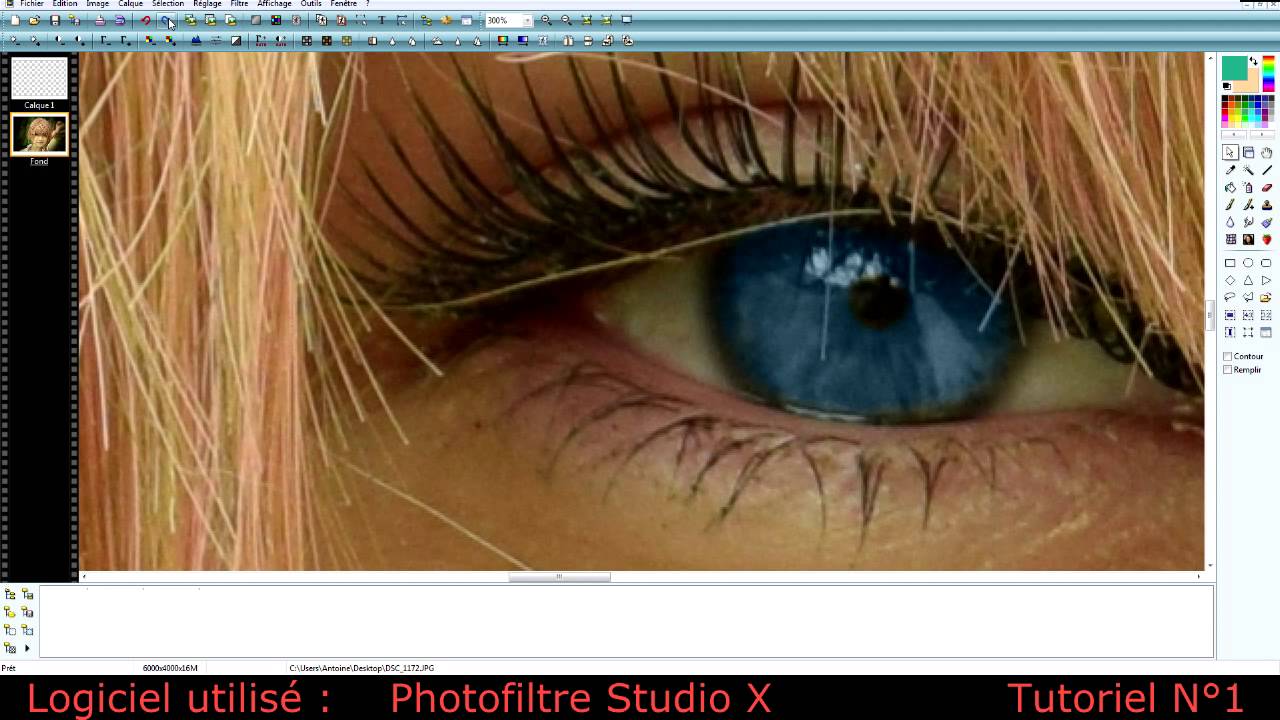 GRAPHISME | Tuto : Changer la couleur des yeux [Photofiltre Studio ...