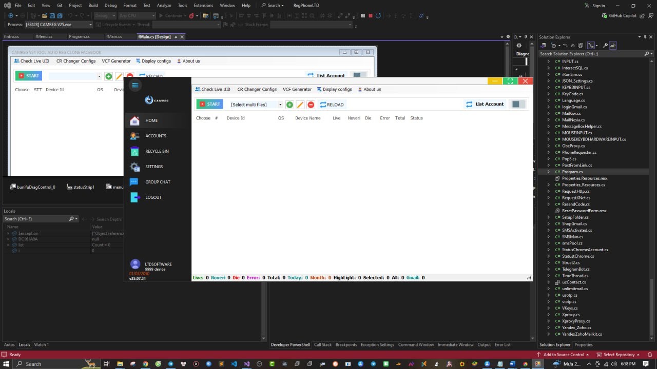 [ SHARE ] SOURCE CODE REG CLONE BOXPHONE - UPDATE 27.08.25 - MIỄN PHÍ 100% KHÔNG BOTNET ...
