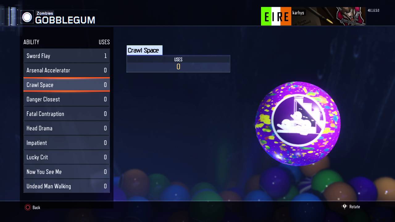 Call of Duty®: Black Ops III Zombies 4 new gumballs early - YouTube