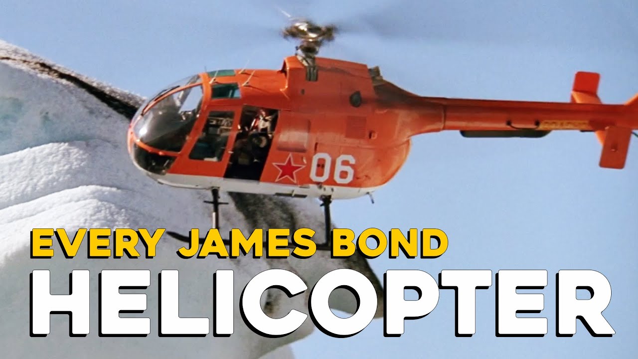 James Bond 007 | EVERY HELICOPTER - YouTube