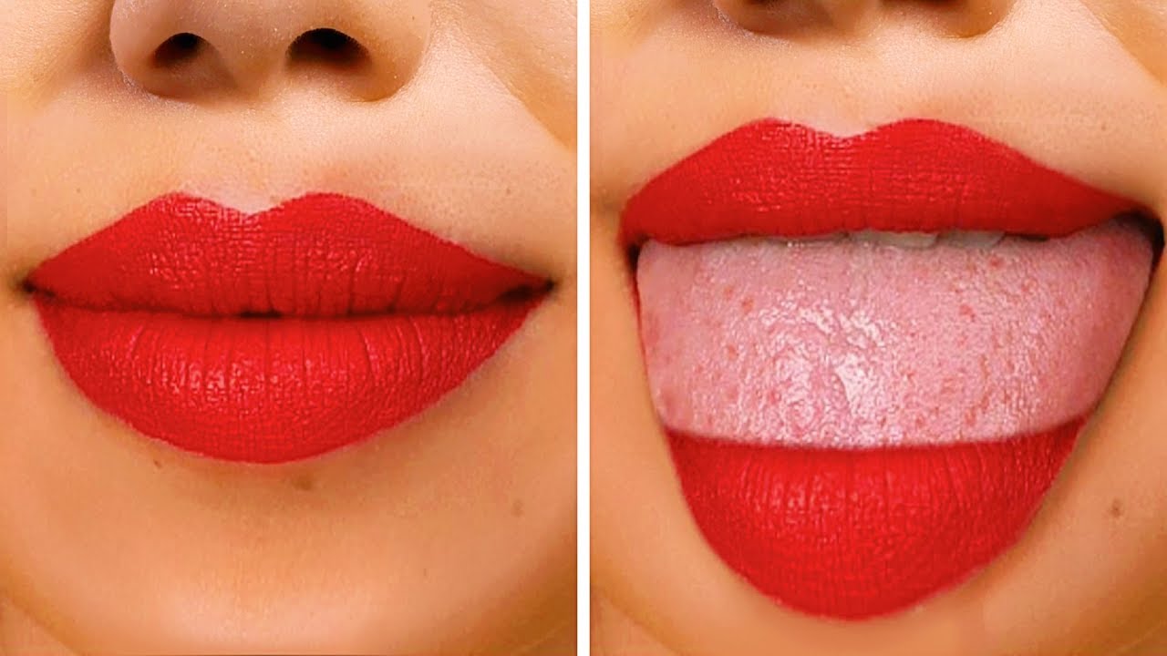 28 HACKS TO GET LIPS OF YOUR DREAMS - YouTube