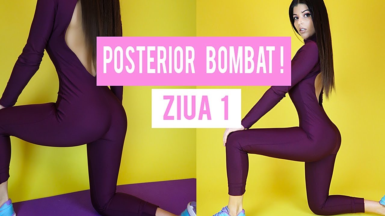 EXERCITII PENTRU FESE/ ZIUA 1 / ANTRENAMENT ACASA [HD] - YouTube