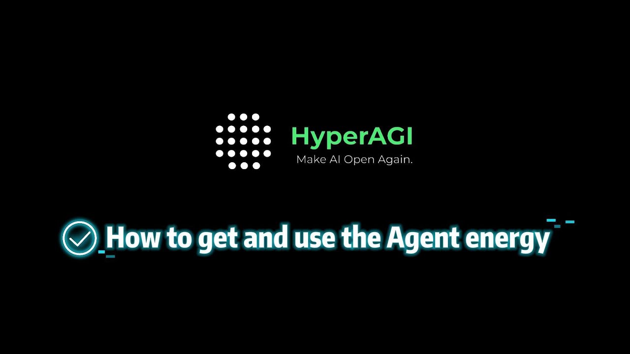 How to get and use the Agent energy - YouTube