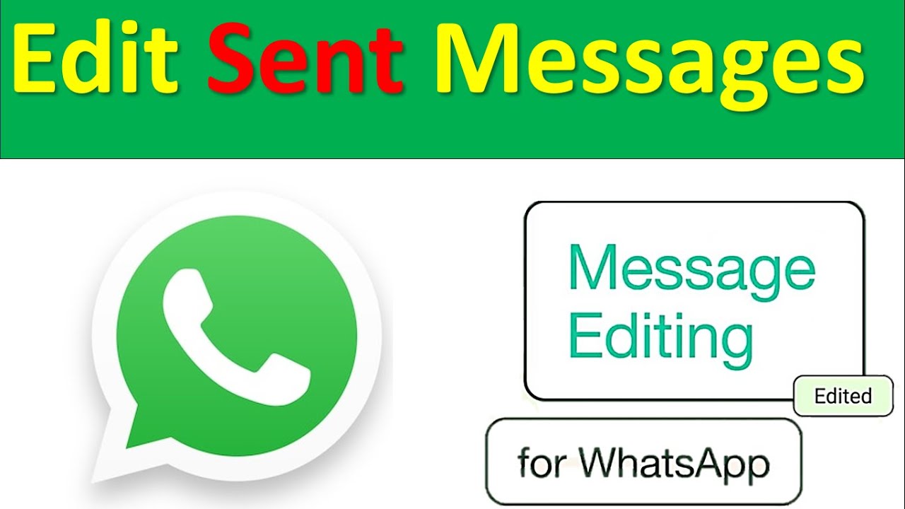 How to Edit Sent Messages on WhatsApp - YouTube