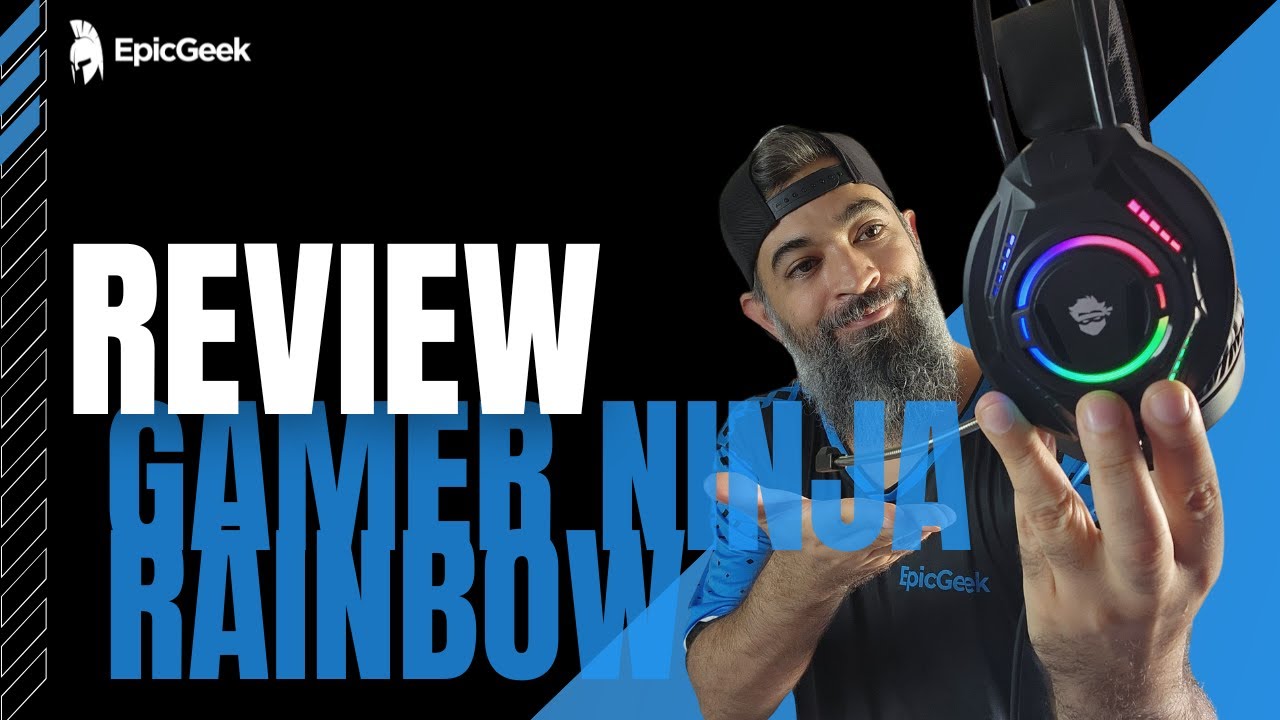 HEADSET GAMER NINJA RAINBOW, o fone de ouvido para PC com PREÇO BAIXO e ...