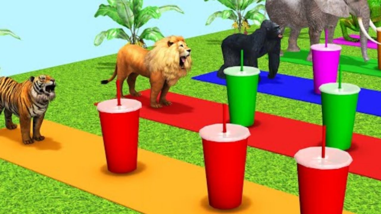 fountain choose animal cow duck deer 🦌 animals choosing 3d game ...