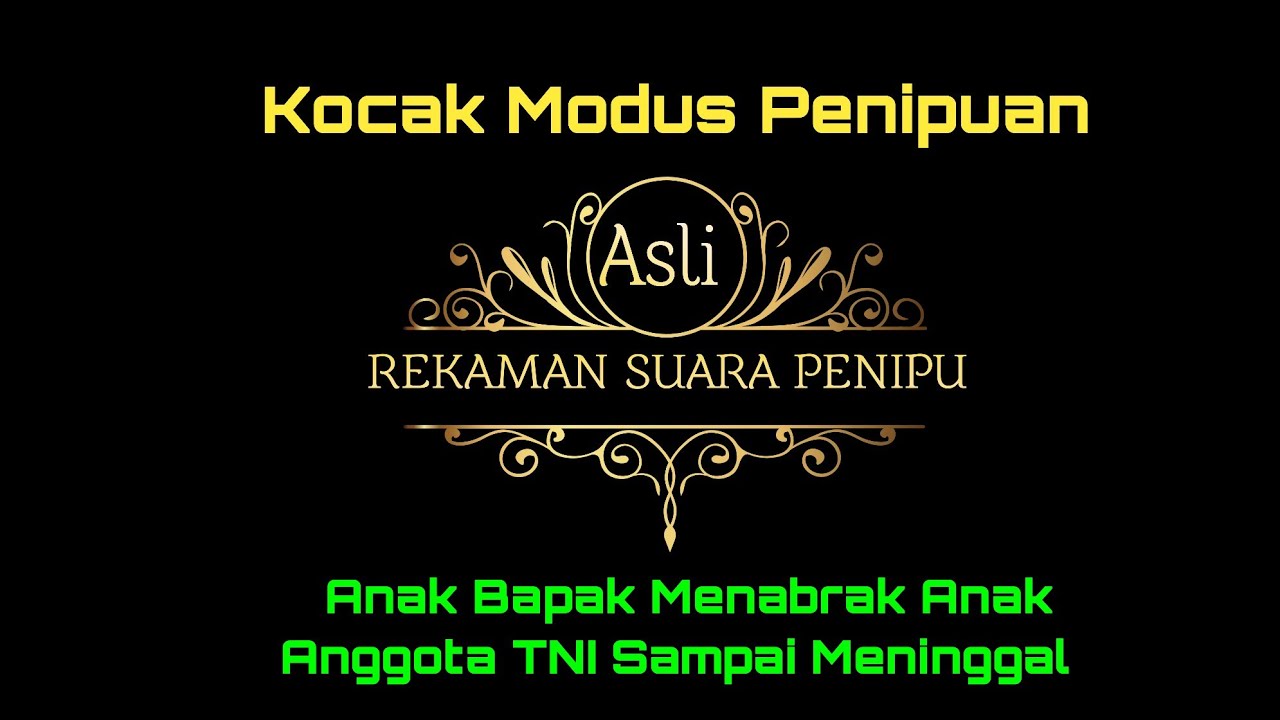 Logat daerah vs Modus kelas comberan, mita berjakun nangis-nangis # ...