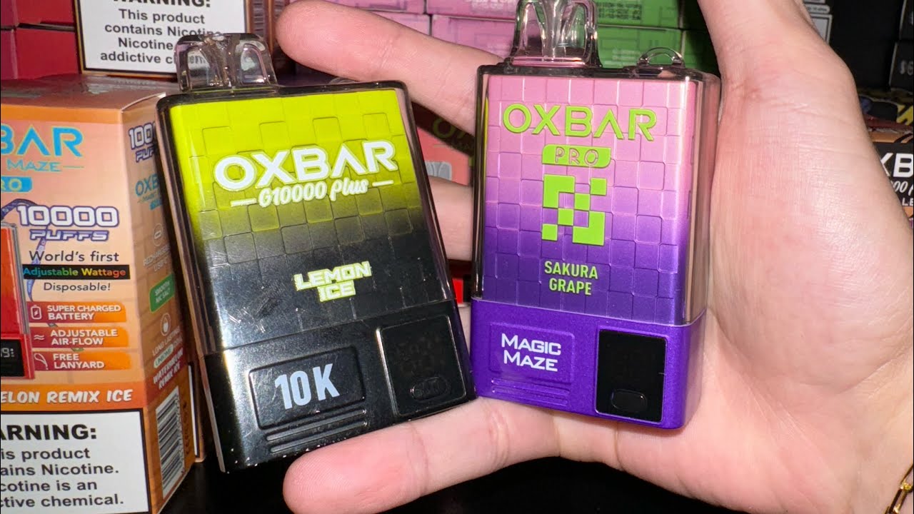 POD OXBAR MAGIC MAZE PRO 10 MIL PUFFS - YouTube