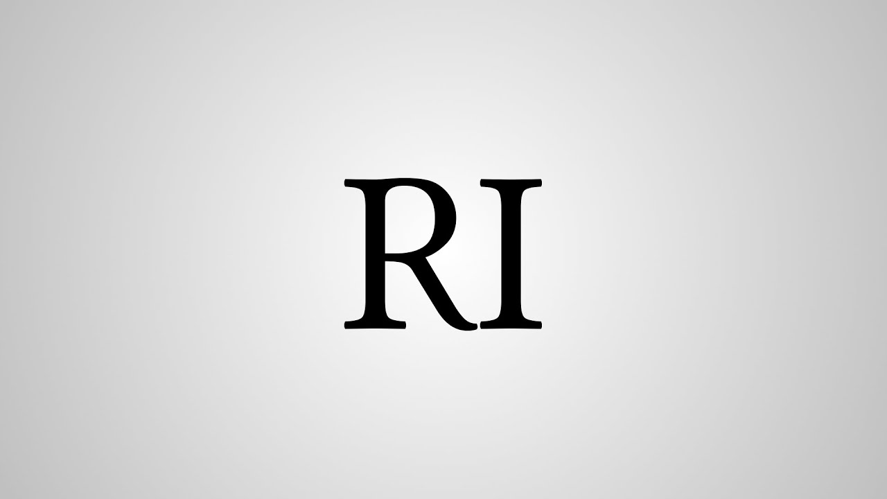 What Does RI Stand For YouTube