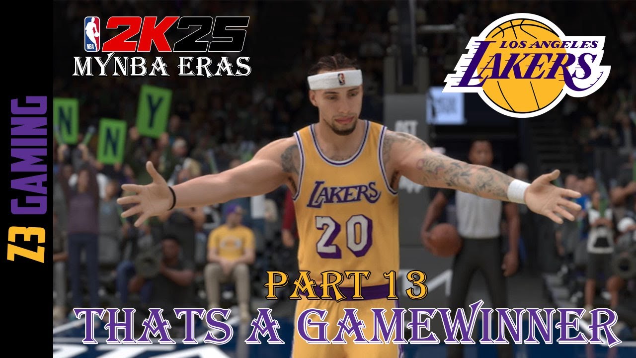 Los Angeles Lakers - NBA 2K25 - MyNBA Eras-Part 13 - That's A Game ...