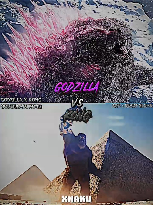 Godzilla (GXK) vs. Kong (GXK) #godzillaxkongthenewempire - YouTube