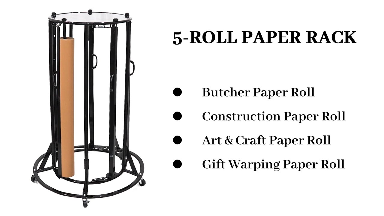 5-Roll Paper Rack Installation Video - YouTube