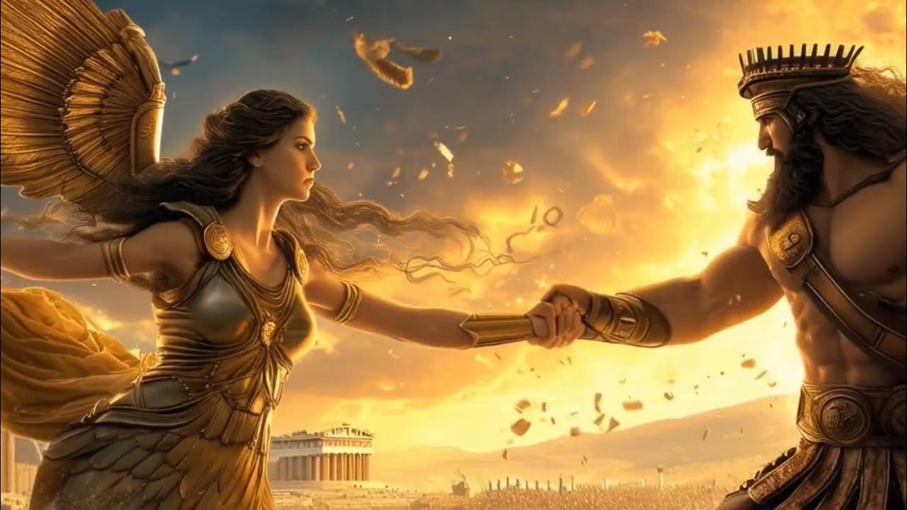Athens' Divine Origin: The Contest Between Athena and Poseidon - YouTube