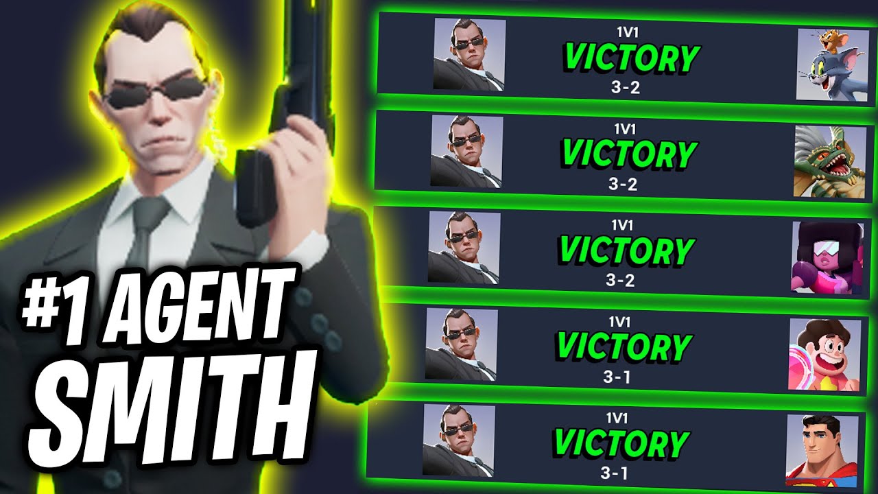 Becoming The #1 Agent Smith in Multiversus - YouTube