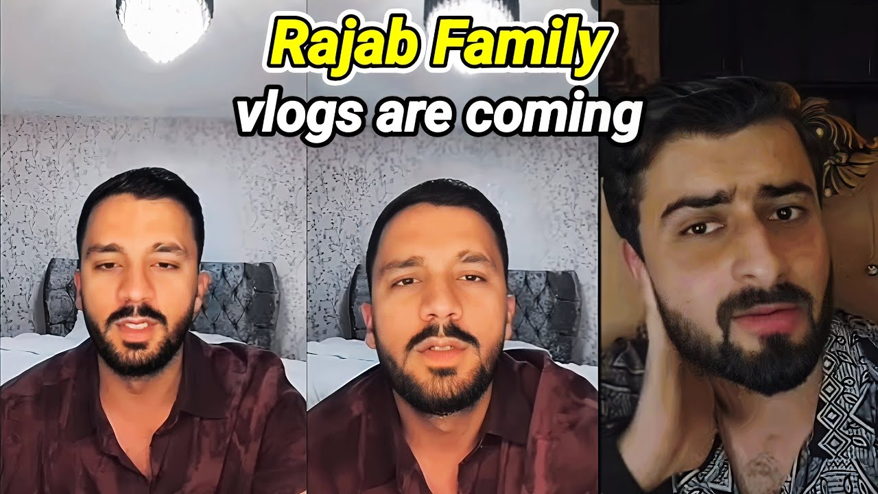 Rajab Family Vlogs are coming | Rajab and Haider Live - YouTube