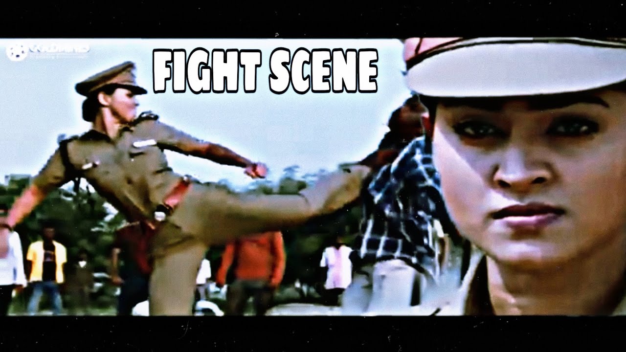 POLICE WOMAN FIGHT SCENE #4 - YouTube