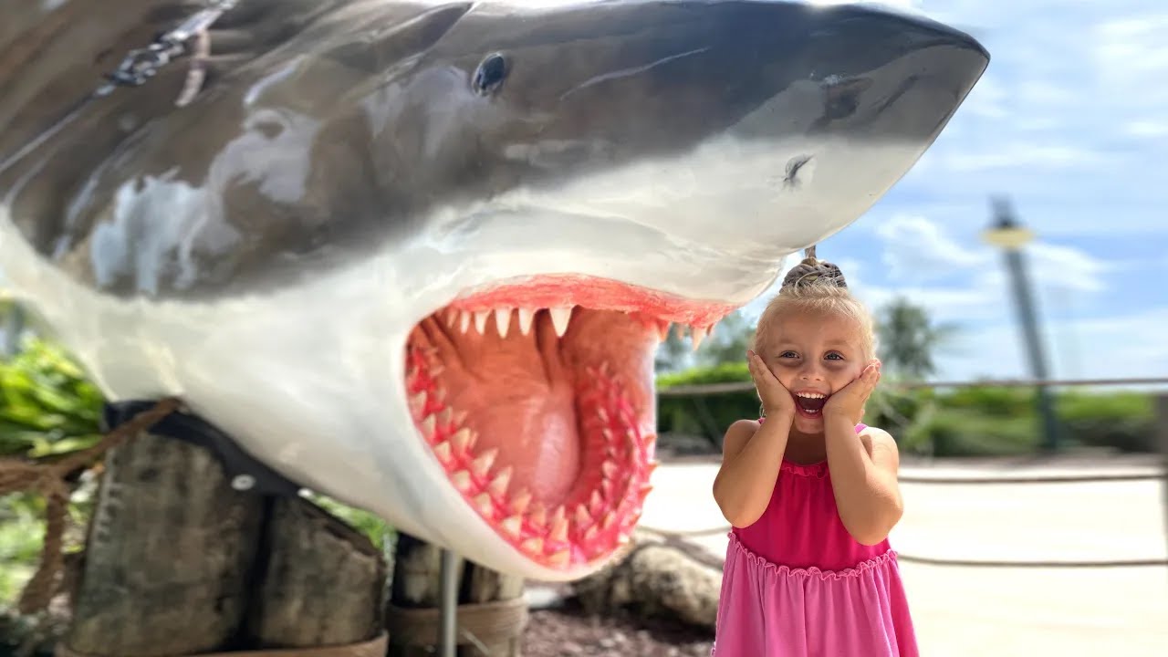 Kids play together with kids Baby Shark song - YouTube