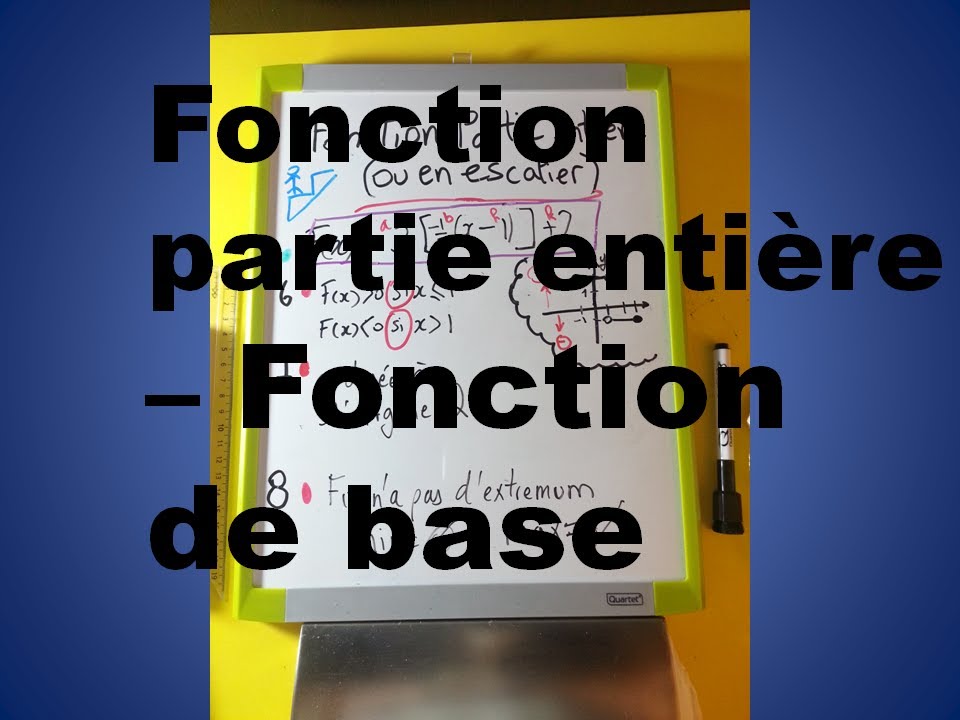 Jeremaths - Fonction partie entière - Fonction de base - YouTube