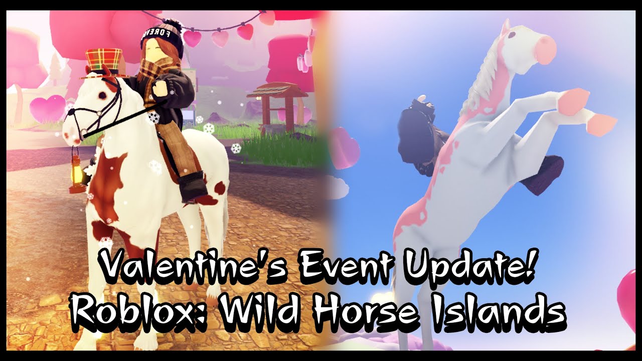 Roblox Wild Horse Islands Valentine s Event Update Catching A Roblox Wild Horse Islands Valentine s Event Update Catching A
